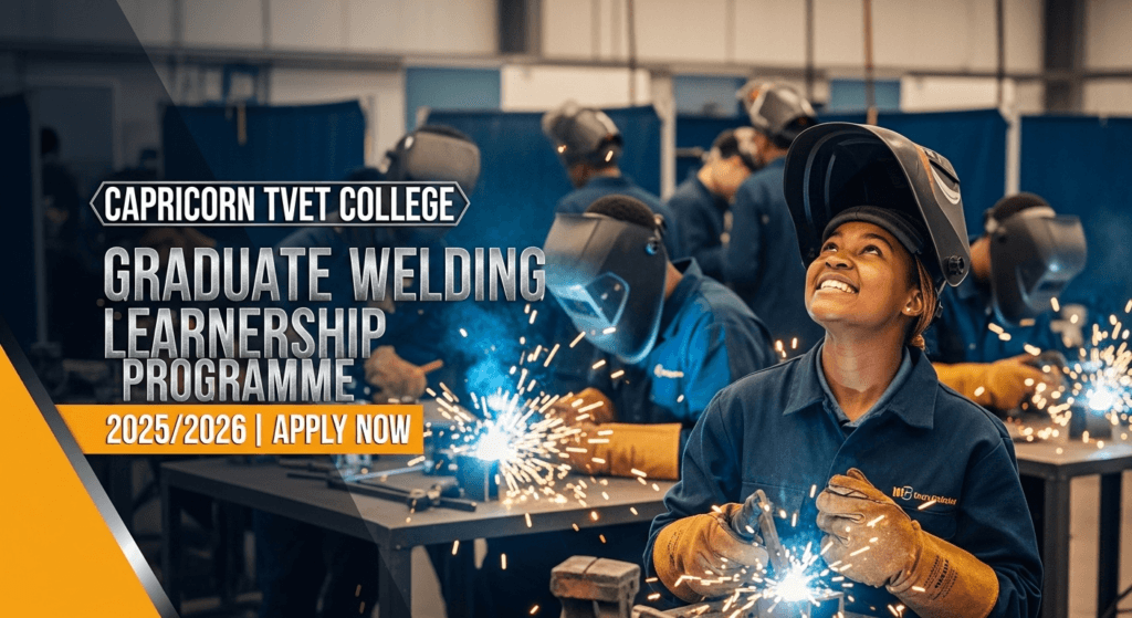 Capricorn TVET College Graduate Welding Learnership Programme 2025/2026 ...