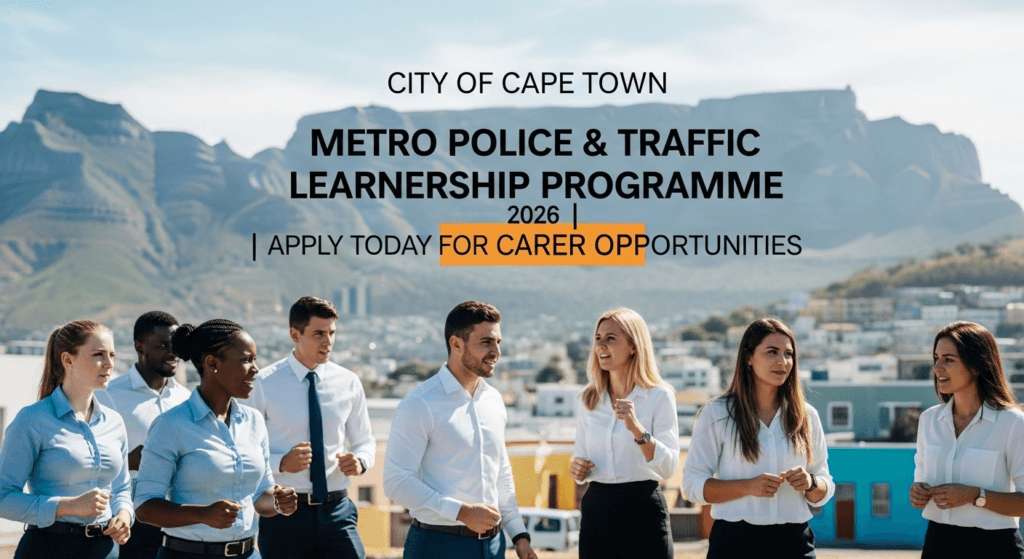 City of Cape Town Metro Police & Traffic Learnership Programme 2026 ...