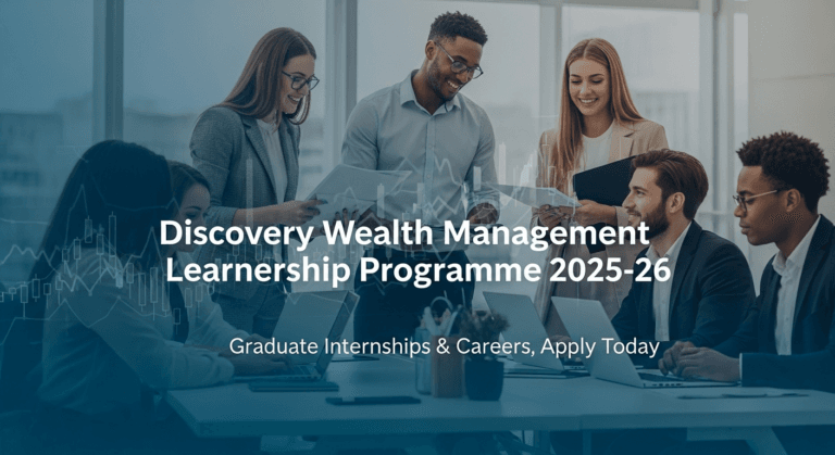 Discovery Wealth Management Learnership Programme 2025-26 – Graduate ...