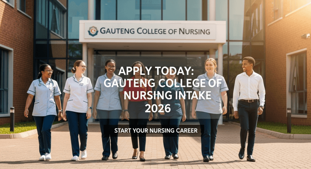Apply Today: Gauteng College of Nursing’s 2026 Student Nurse Intake ...