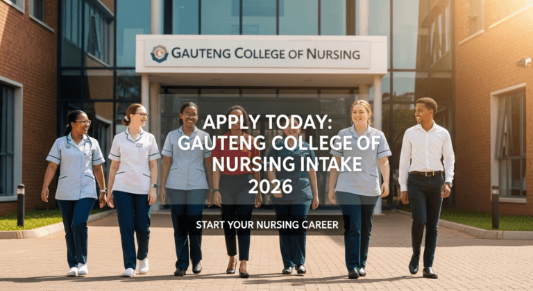 Apply Today: Gauteng College of Nursing’s 2026 Student Nurse Intake ...