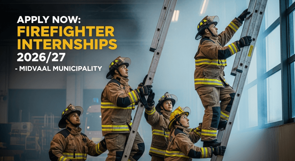 Apply Now: Midvaal Local Municipality Offers 12 Firefighter Internships ...