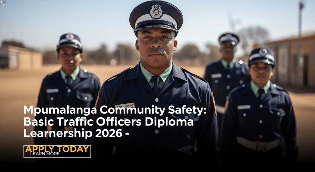 Mpumalanga Community Safety: Basic Traffic Officers Diploma Learnership ...