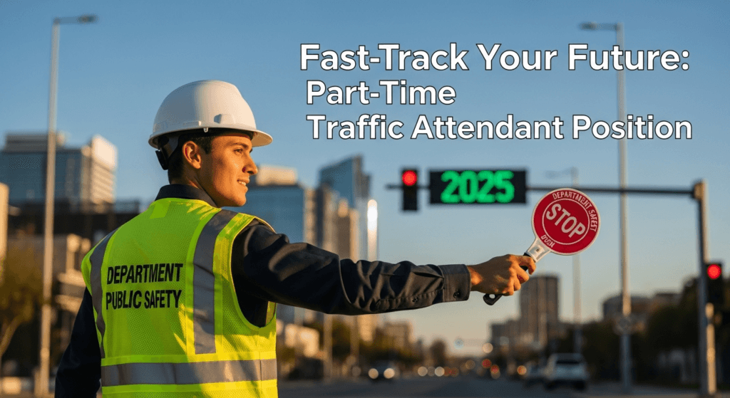 Fast‑Track Your Future: Part‑Time Traffic Attendant Position at the ...