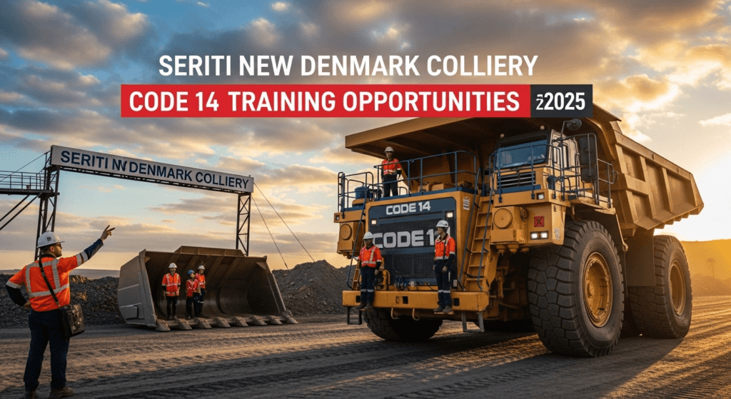 Seriti New Denmark Colliery Code 14 Training Opportunities 2025 - SETA SA