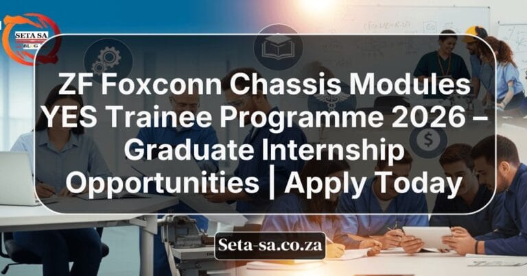 ZF Foxconn Chassis Modules YES Trainee Programme 2026 – Graduate ...