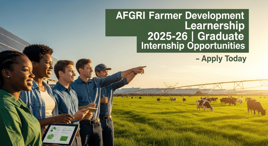 AFGRI Farmer Development Learnership 2025‑26 | Graduate Internship ...