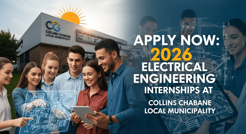 Apply Now: 2026 Electrical Engineering Internships at Collins Chabane ...