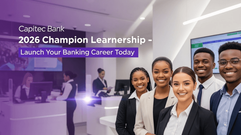 Capitec Bank 2026 Champion Learnership – Launch Your Banking Career ...