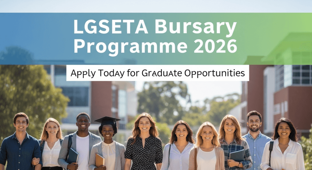 LGSETA Bursary Programme 2026 | Apply Today for Graduate Opportunities ...