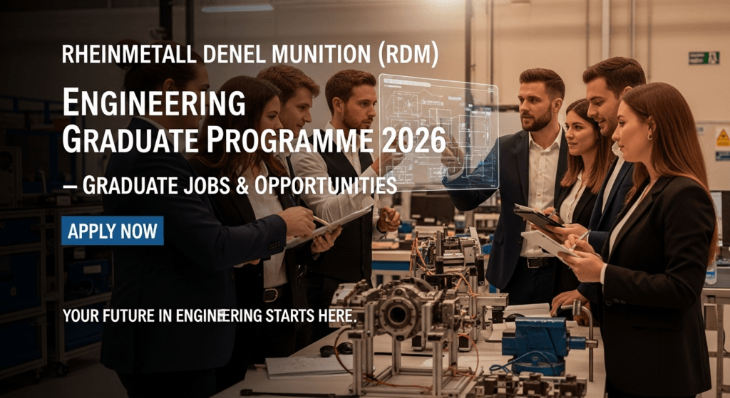 Rheinmetall Denel Munition (RDM) Engineering Graduate Programme 2026 ...
