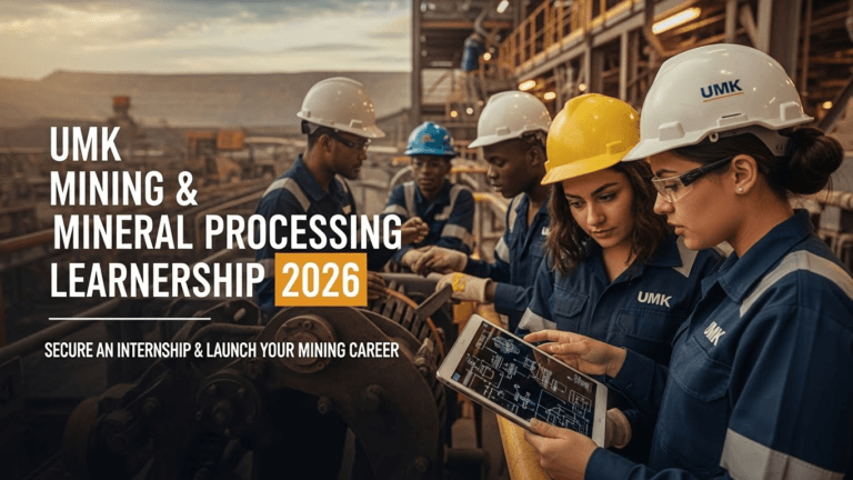 UMK Mining & Mineral Processing Learnership 2026 – Secure an Internship ...