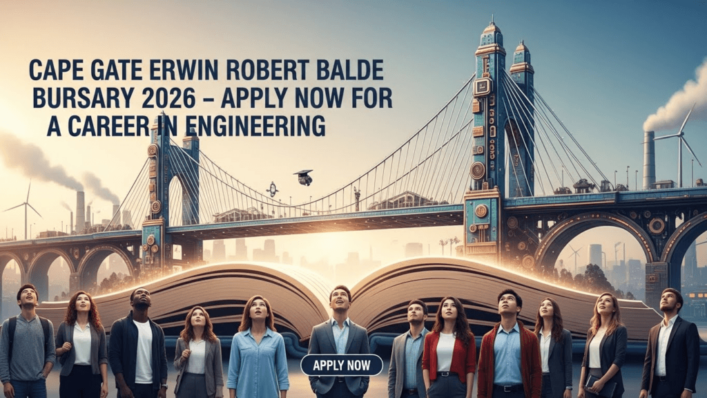 Cape Gate Erwin Robert Balde Bursary 2026 – Apply Now for a Career in ...