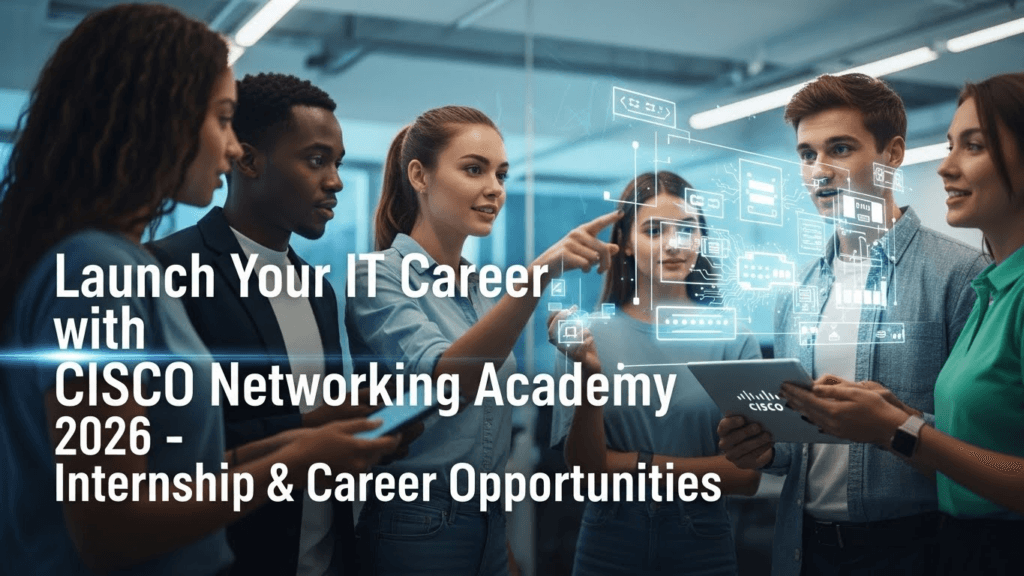 Launch Your IT Career with CISCO Networking Academy 2026 – Internship ...