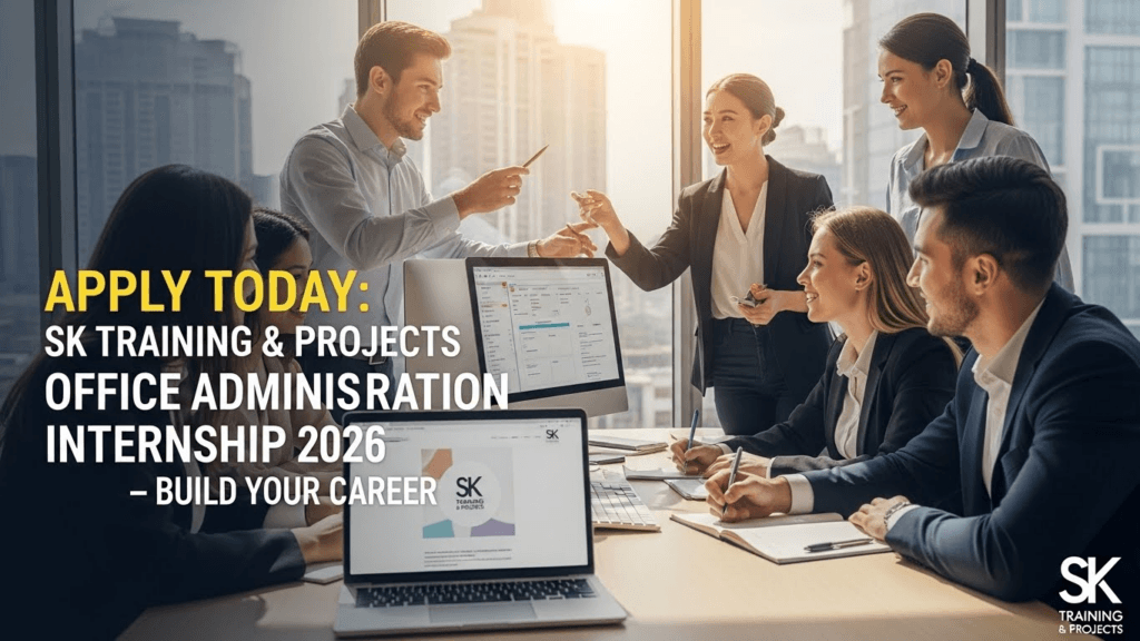 Apply Today: SK Training & Projects Office Administration Internship ...