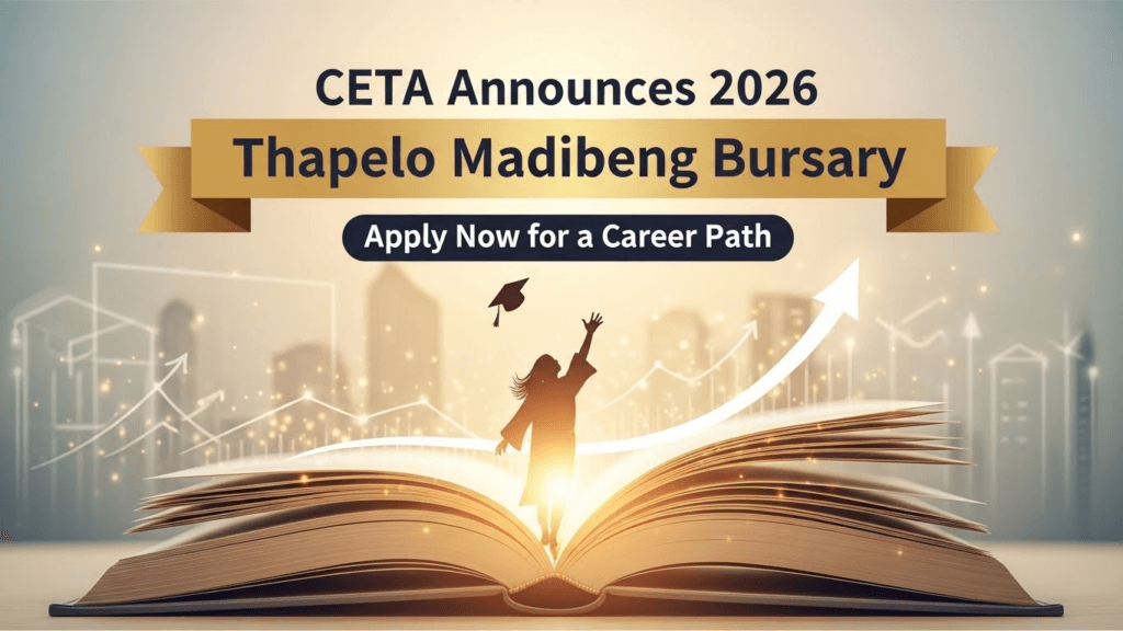CETA Announces 2026 Thapelo Madibeng Bursary – Apply Now for a Career Path - SETA SA