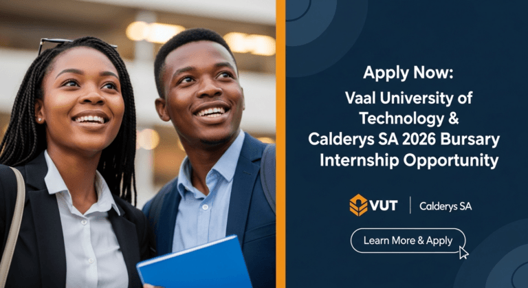 Apply Now: Vaal University of Technology & Calderys SA 2026 Bursary ...