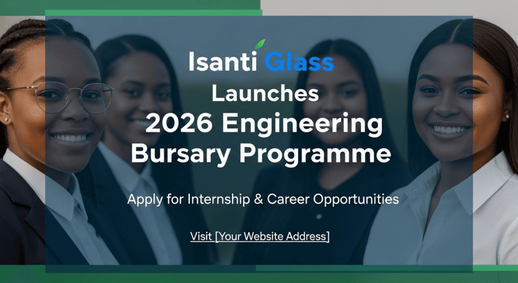 Isanti Glass Launches 2026 Engineering Bursary Programme – Apply for ...