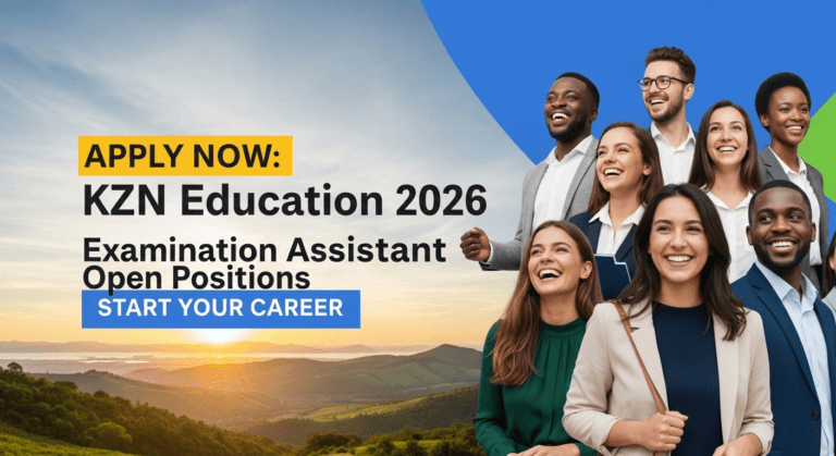 Apply Now: KZN Education 2026 Examination Assistant Open Positions ...
